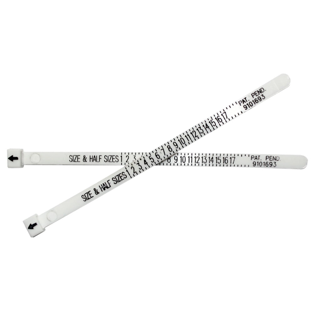 LARUYEKO 1-17 USA Sizes Economical Ring Sizer Gauge Finger Stick ...