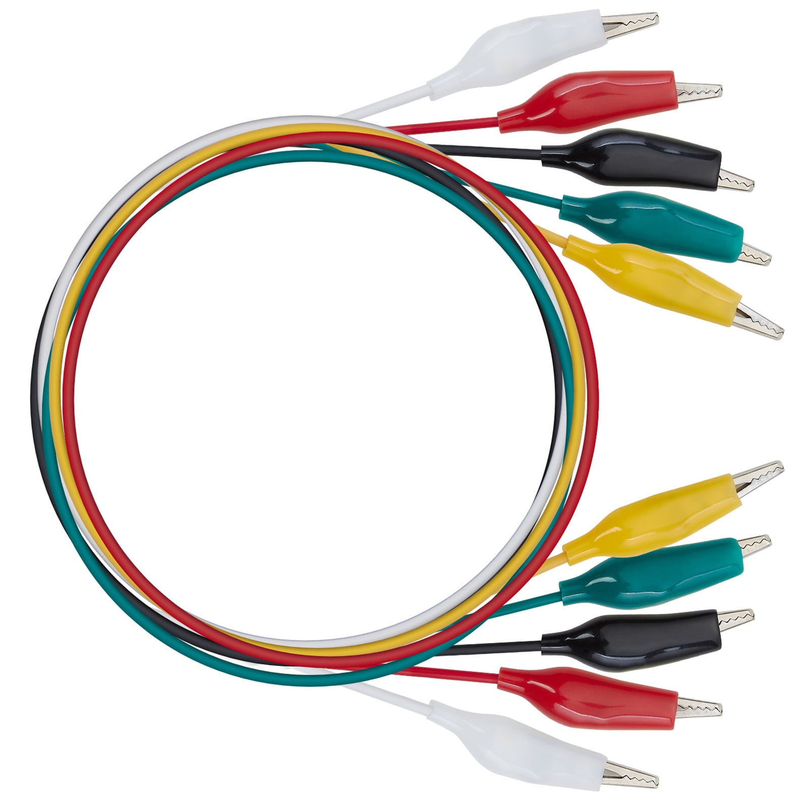 LARUYEKO 10PCS Dualended Test Clip Wire 50cm Clip Wire Car Switches 12v ...