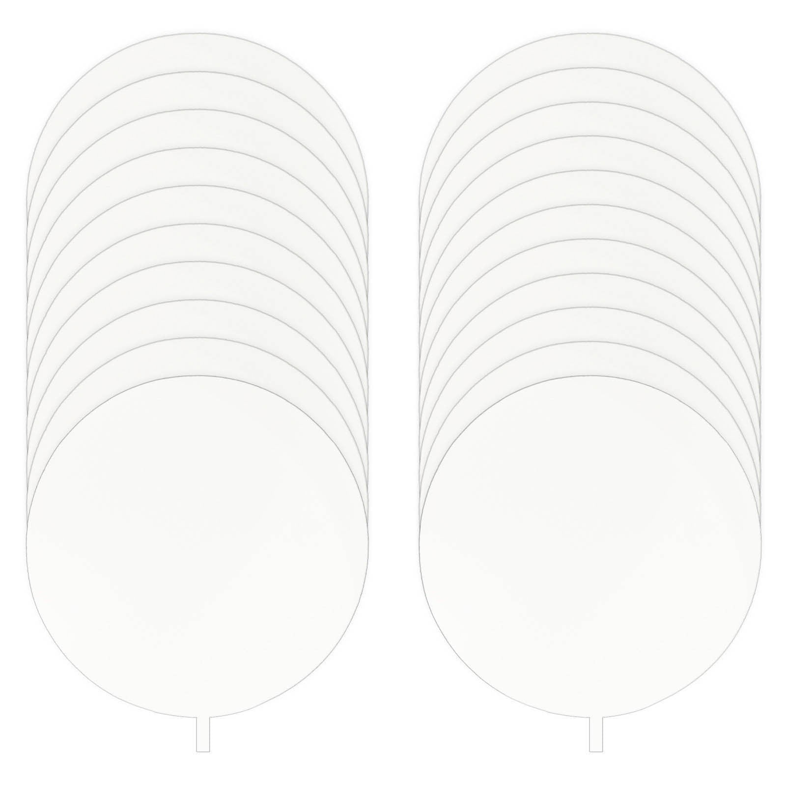 LARUYEKO 20PC Trap Glue Sticky for Indoor Fly Lamp for for Katchy Board ...