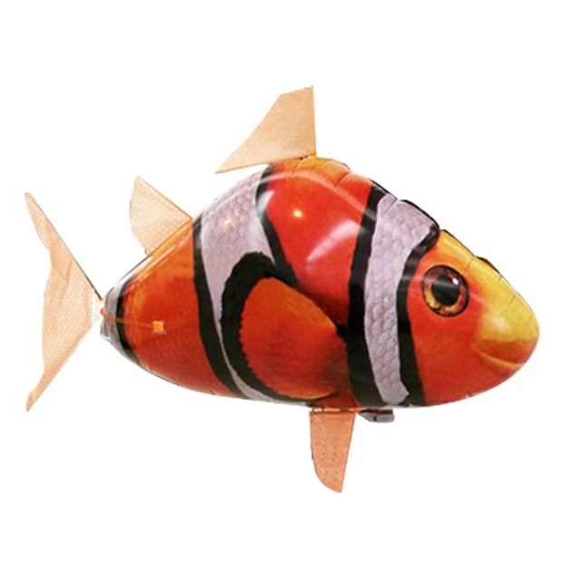 LARUYEKO Air Remote Control Flying Fish Inflatable Clown Fish ...