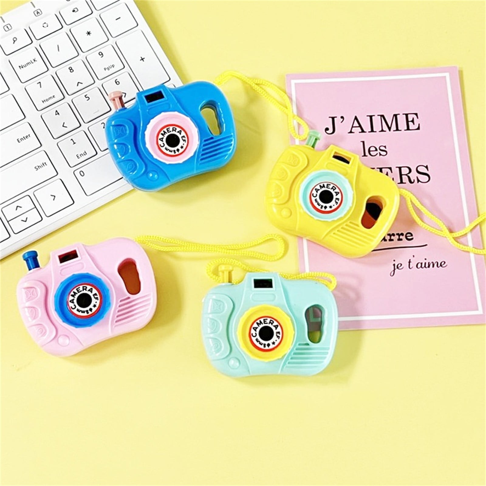 LARUYEKO Animal Projection Mini Camera Toy with Light Cartoon LED ...