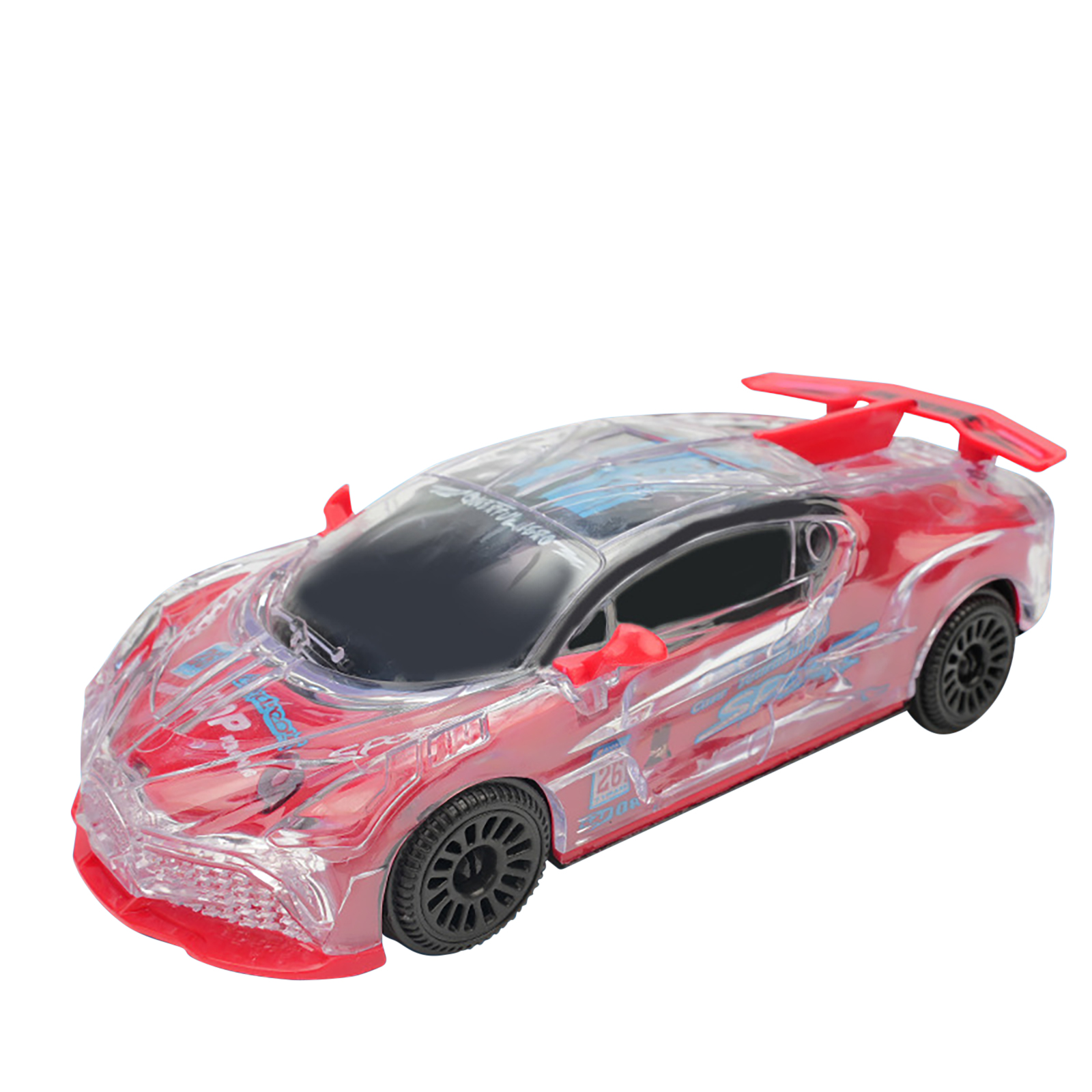 LARUYEKO Battery Powered "Bump Action" 8 "toy Car Changes Direction ...