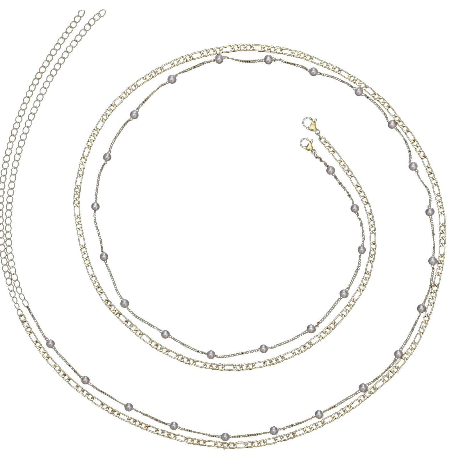 LARUYEKO Bohemian Sexy Women's Metal Body Chain Versatile Waist Chain ...