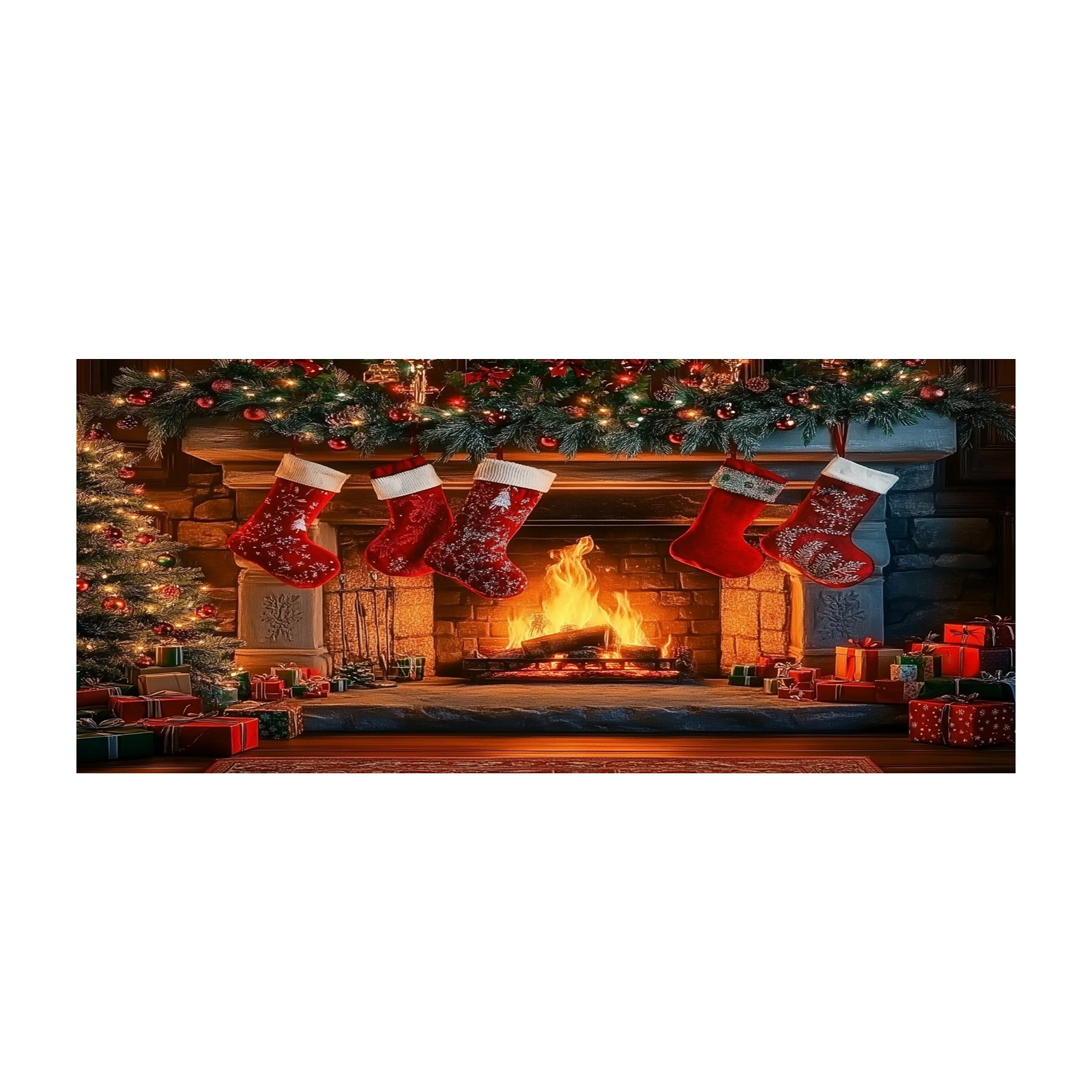 LARUYEKO Christmas Garage Banner Design for Christmas Garage Banner ...