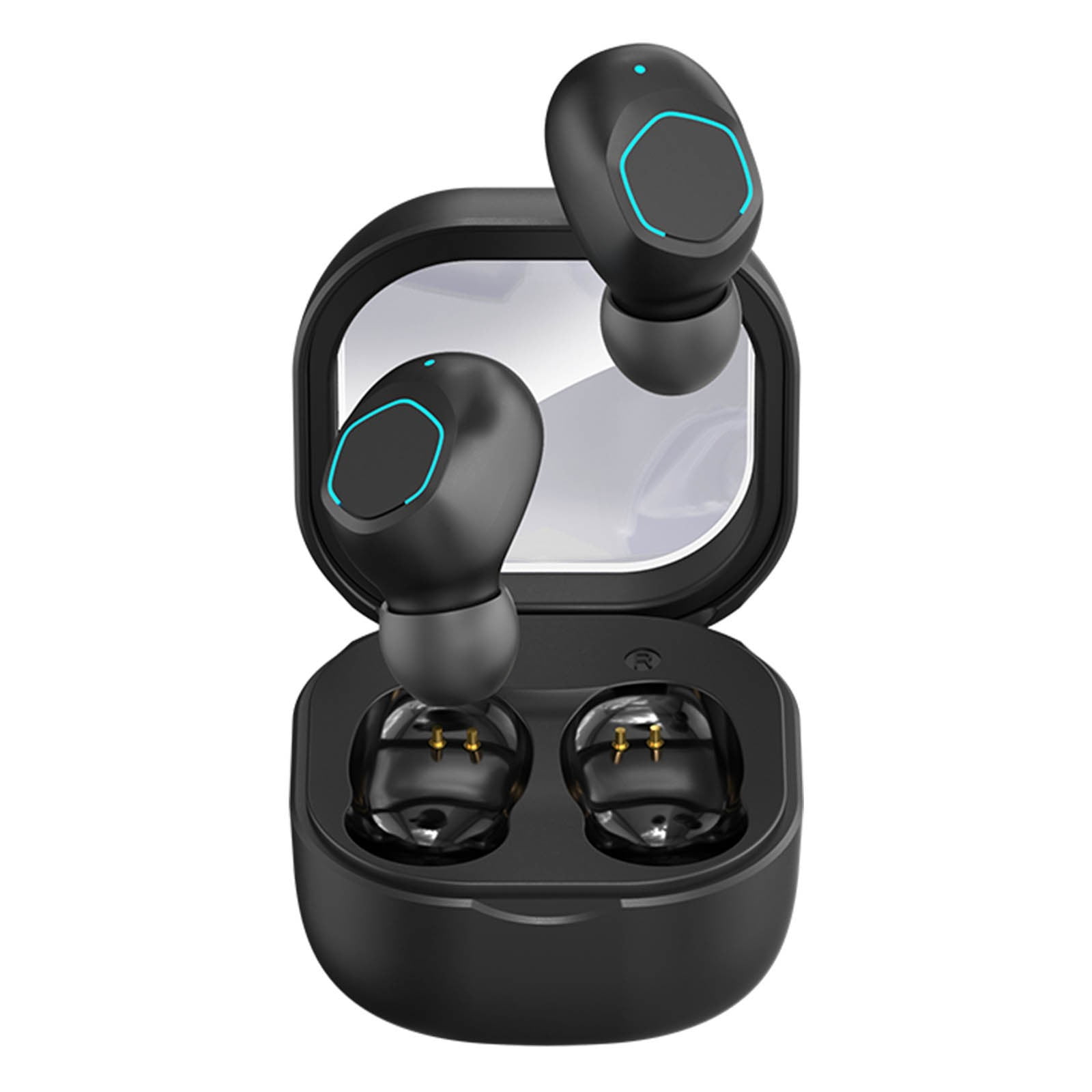 LARUYEKO in Ear Headphones Wireless Earbuds with Wireless Charging Deep ...