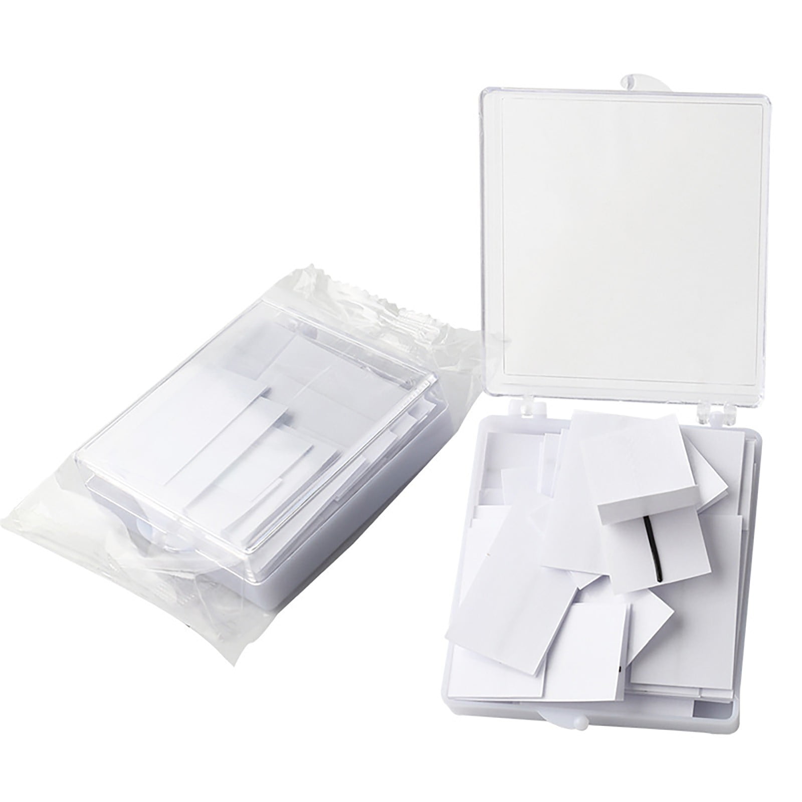 LARUYEKO False Eyelash Self Strip Glue Eyelash Auxiliary Strip A of 50 ...