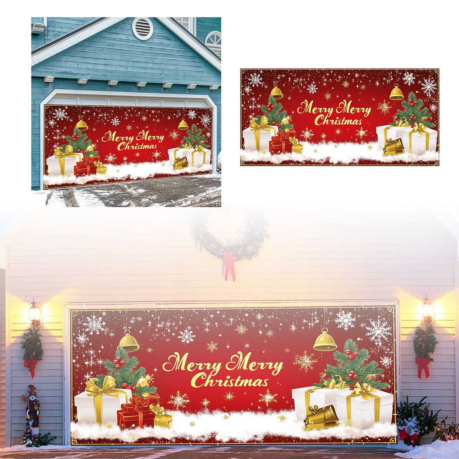 LARUYEKO A Festive to Your Garage with Our Must Have Christmas Banner ...
