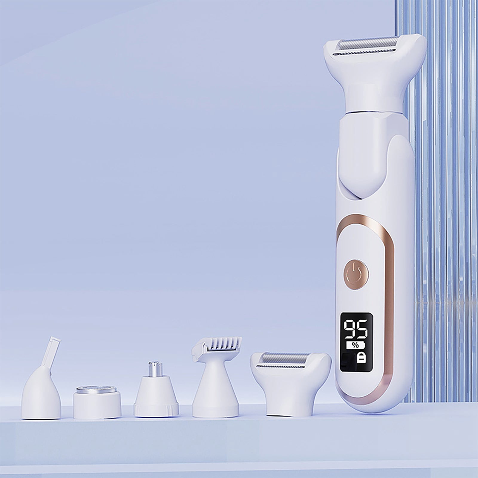 LARUYEKO Hair Remover Women's Five Head Shaver Private Hair Trimmer ...