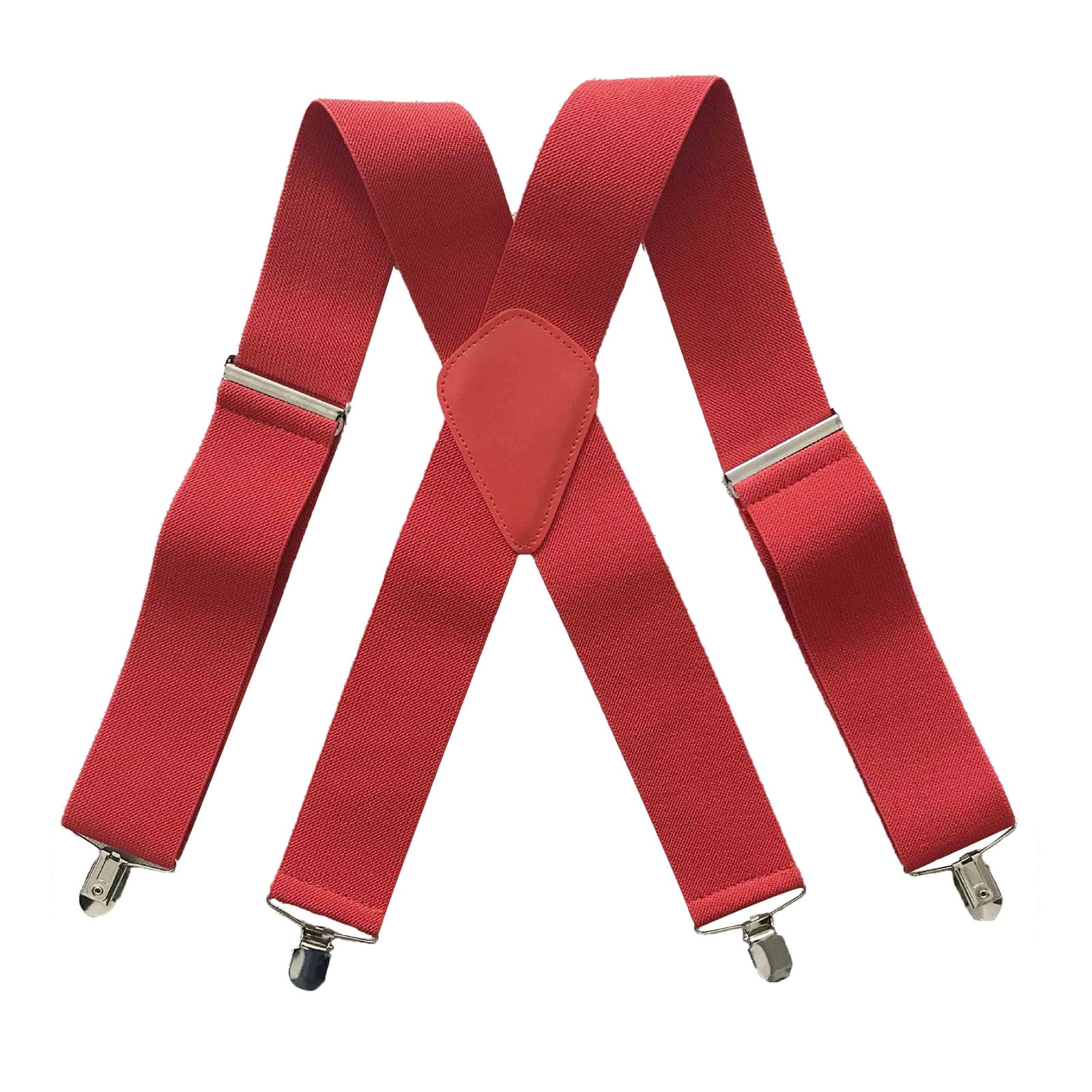 LARUYEKO Men's Adjustable Suspenders with Elastic Straps Y Back Hiking ...