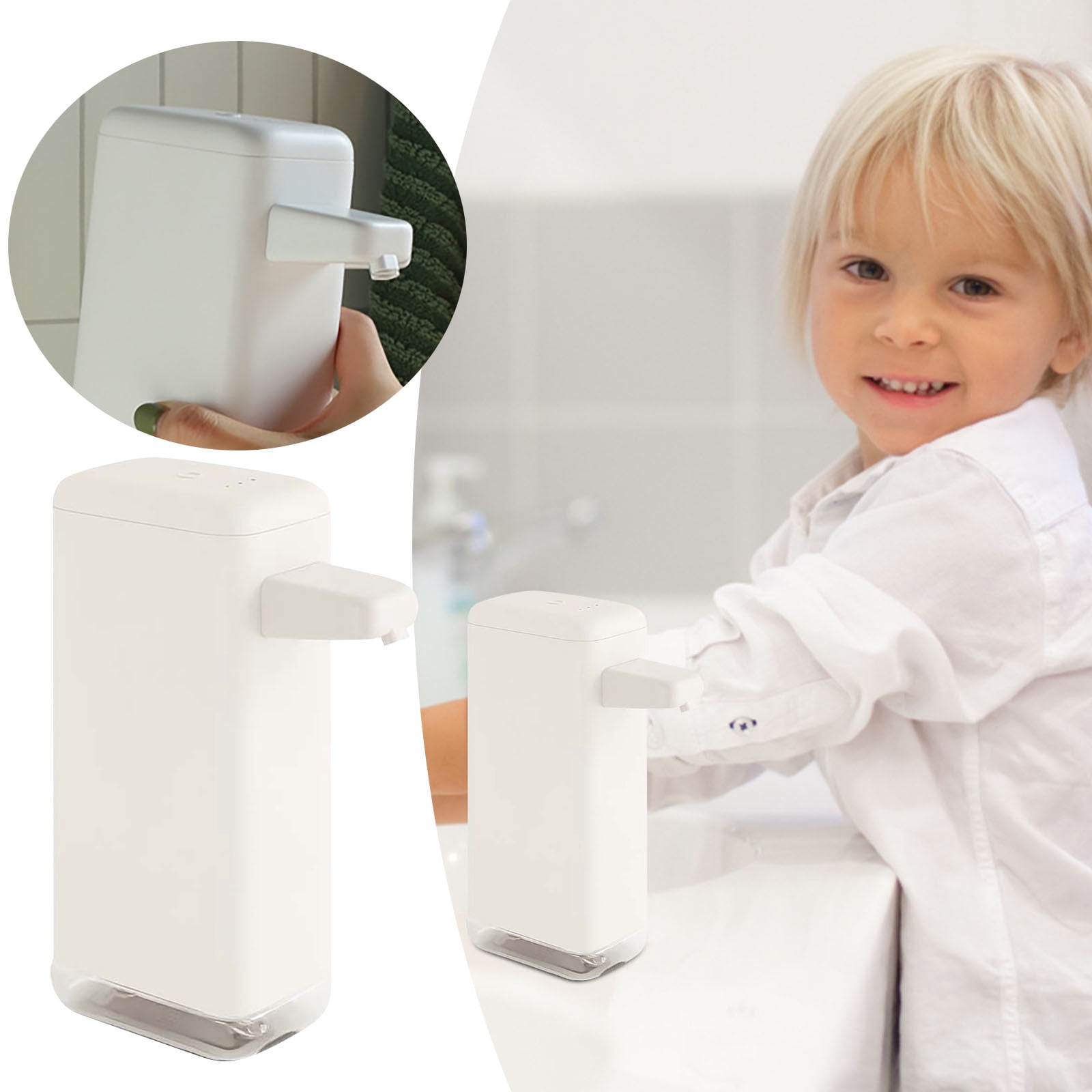 LARUYEKO Minimalist Automatic Soap Dispenser Non Installation for ...