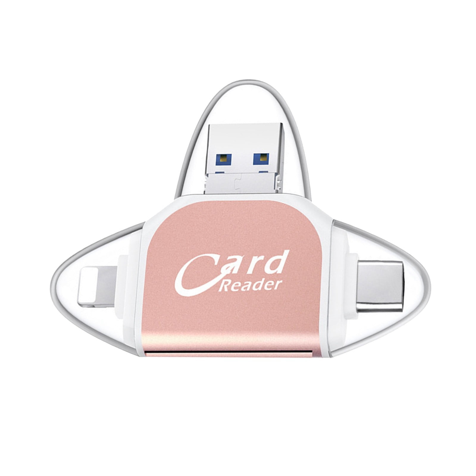 LARUYEKO Mobile Phone Card Reader Three in One OTG Converter SD Card TF ...