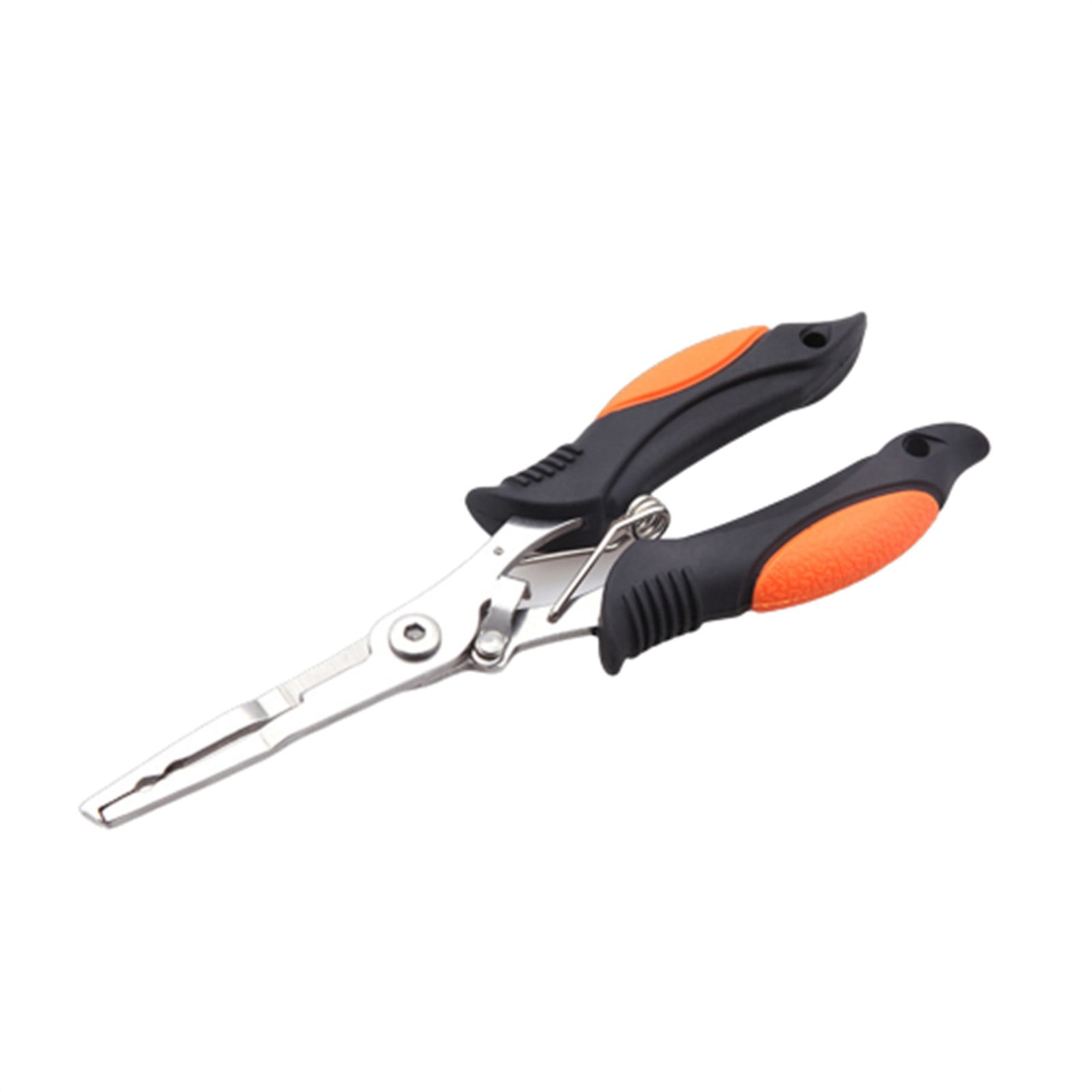 LARUYEKO Nose Fishing Pliers Ice Fishing Gear Stainless Steel Hook Remover Braid Cutter ...