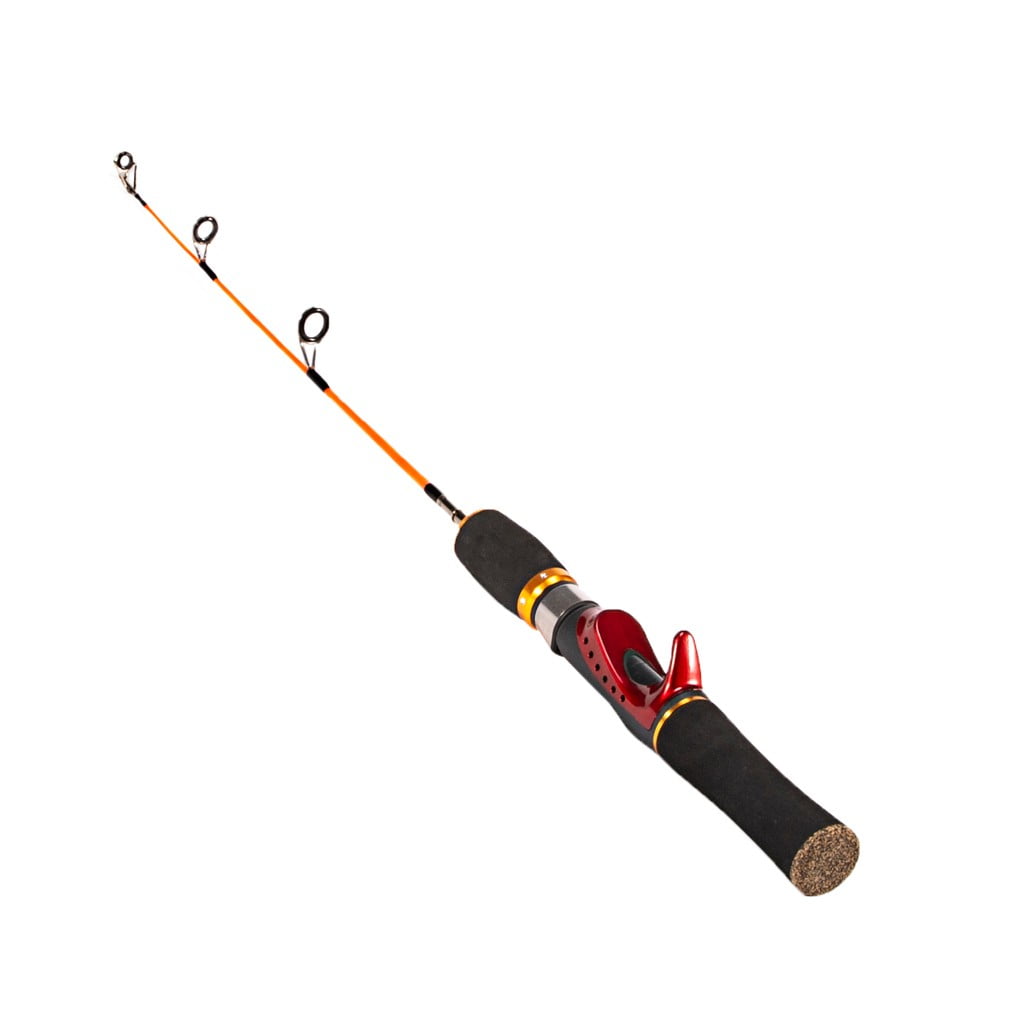 LARUYEKO Outdoor Ice Fishing Rods Winter Mini Portable Fishing Rods Rod ...