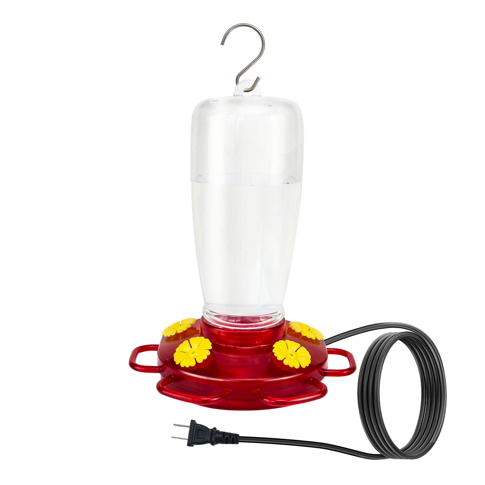 LARUYEKO Outdoor Wild Bird Feeder Bird Bath Drinking Water Heating ...