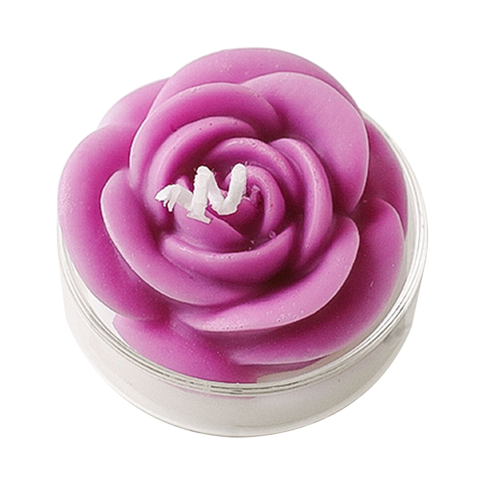 LARUYEKO Rose Flower Shaped Scented Candle Handmade Aroma Soy Wax ...