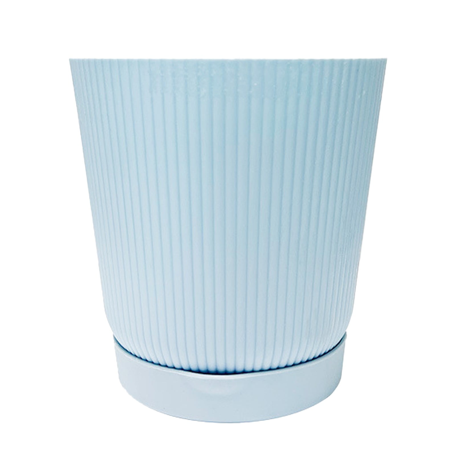 LARUYEKO Small Flower Pot Thickened Small Pot with Tray Garden ...