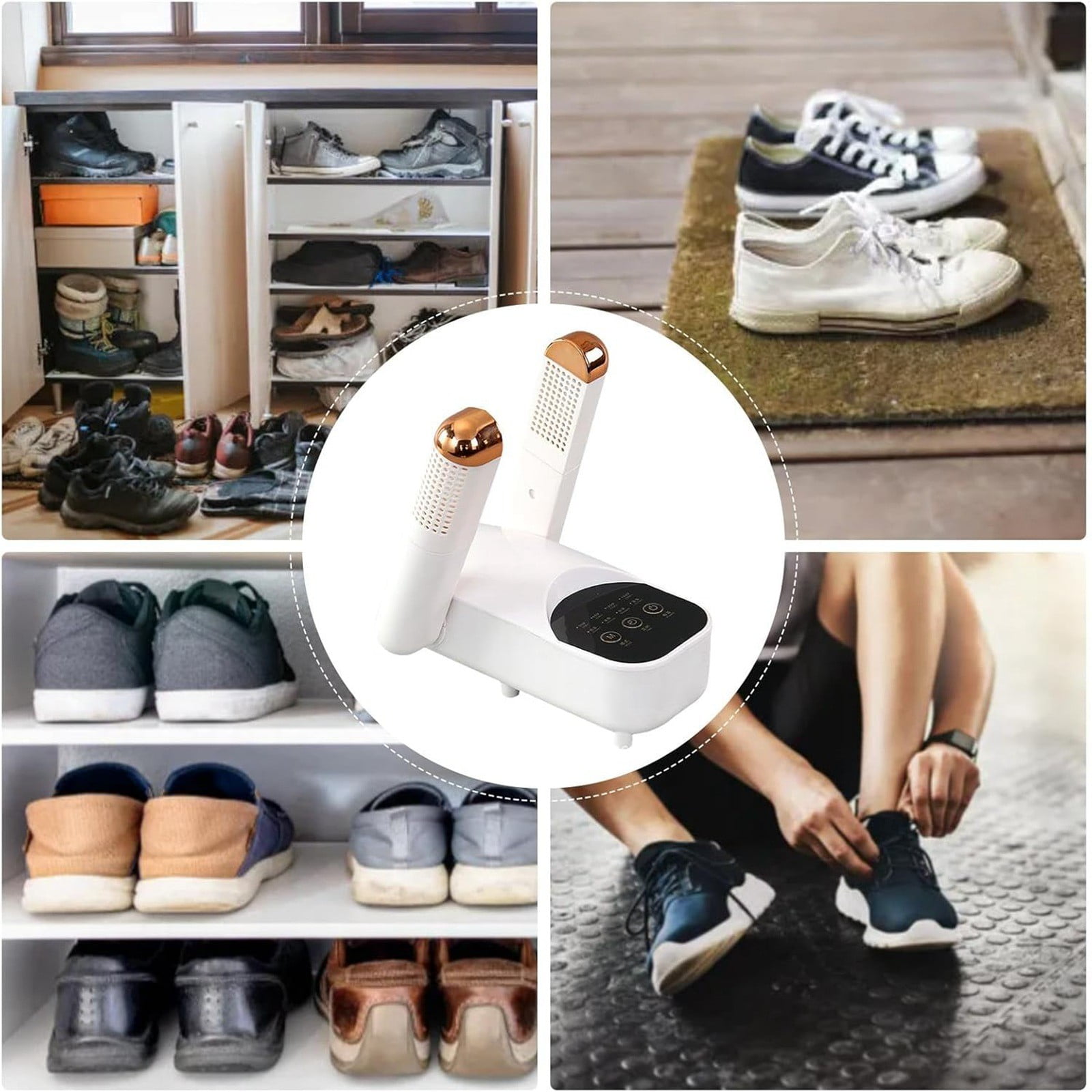 LARUYEKO Smart Shoe Dryer Shoe Drying Device Shoe Warming Device Shoe ...