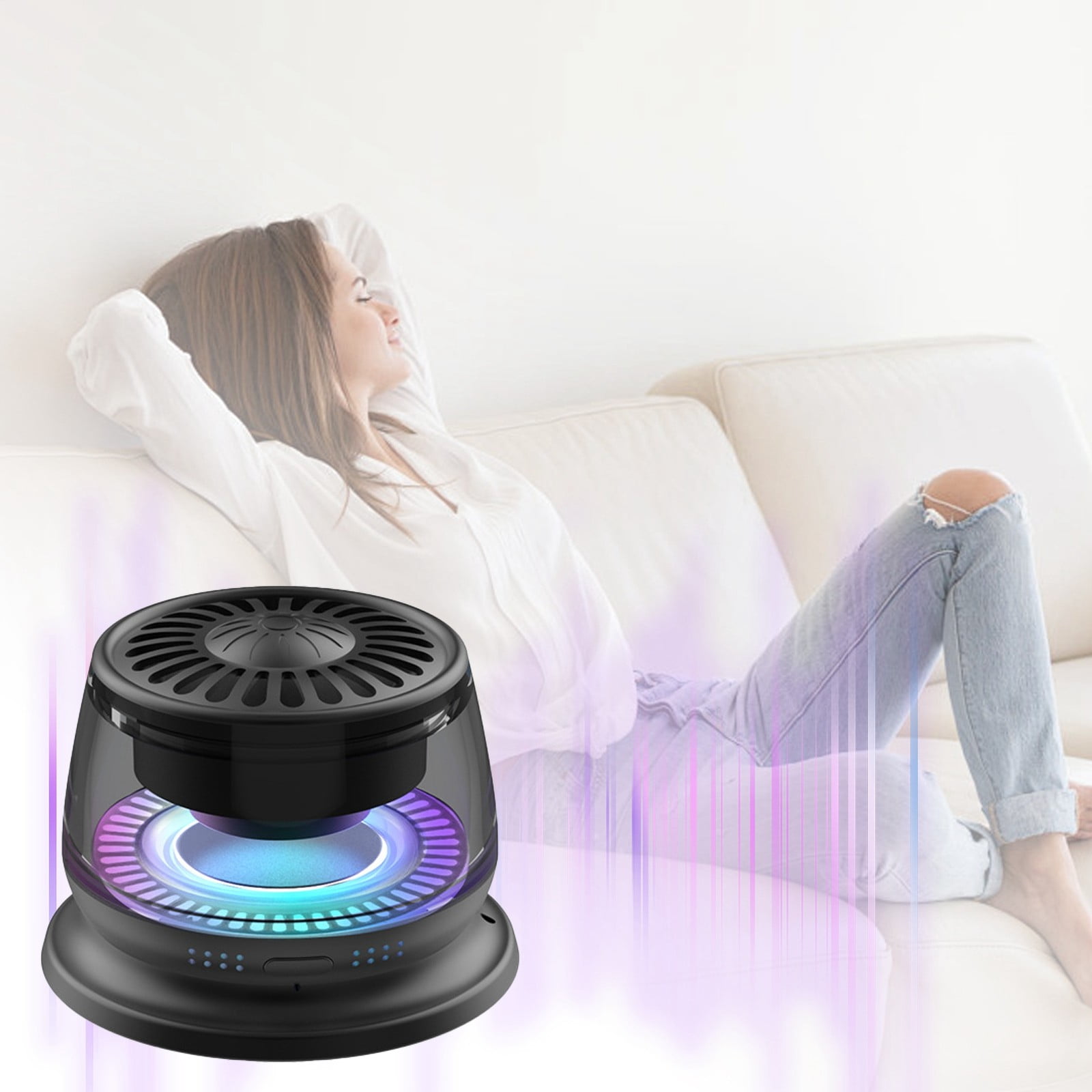 LARUYEKO Speaker Portable Wireless Outdoor Mini Sound System with High ... LARUYEKO Speaker Portable Wireless Outdoor Mini Sound System with High ...