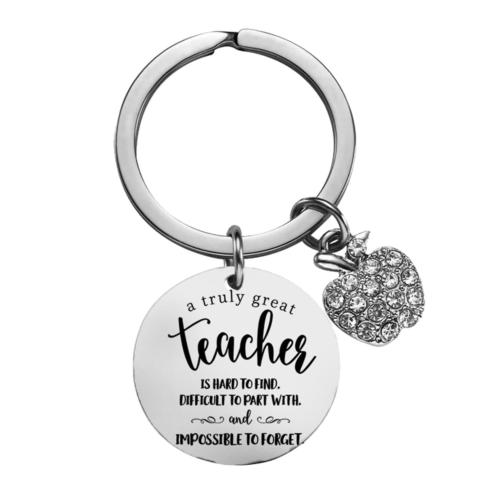 LARUYEKO Teacher Appreciation Keychain Appreciation for Women for ...