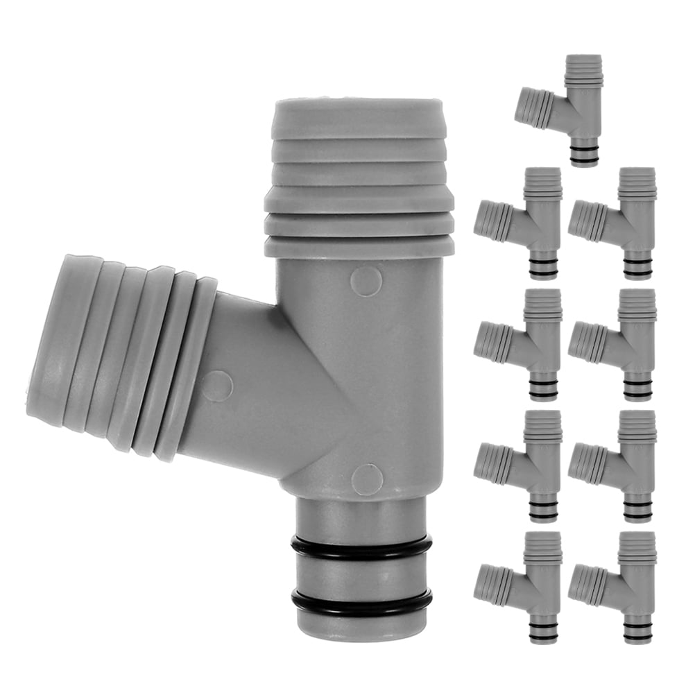 LARVPA 10 Pcs Kitchen Sink Accessories Drain Pipe Kit for Single Bowl ...