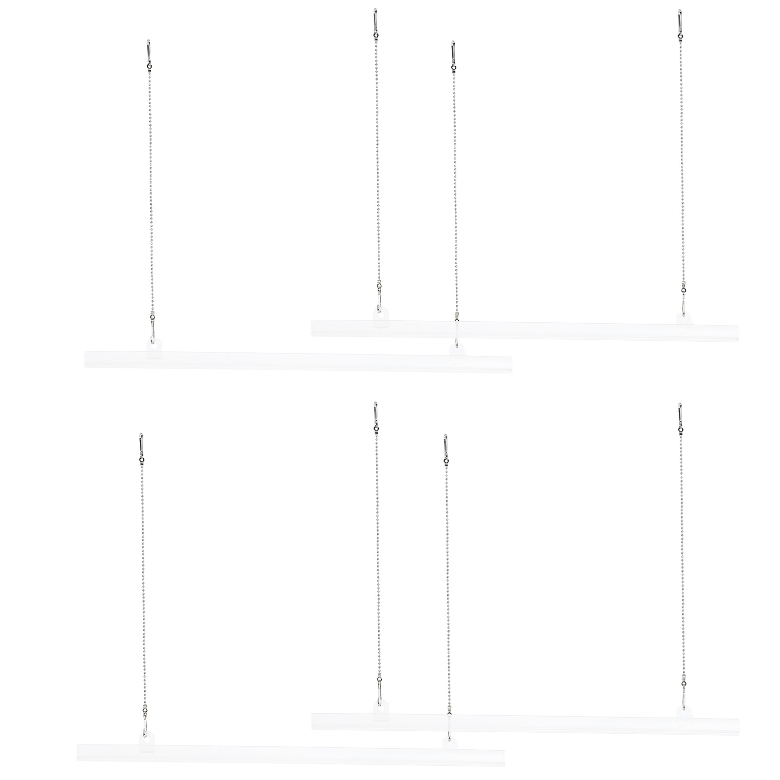 LARVPA 4 Sets Dowel Poster Hanger For Artwork And Posters Pvc Frame ...