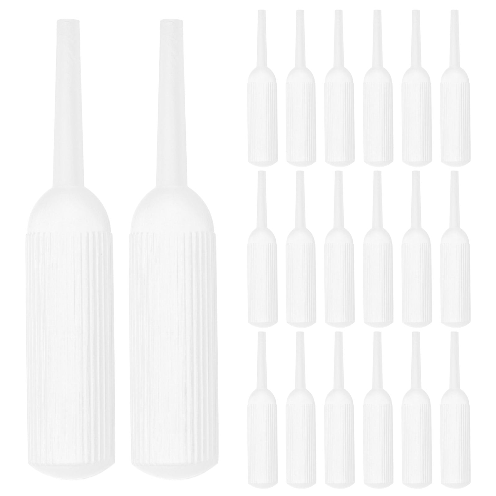 LARVPA 50pcs Miniature Droppers For Essential Oils And Perfume Plastic ...