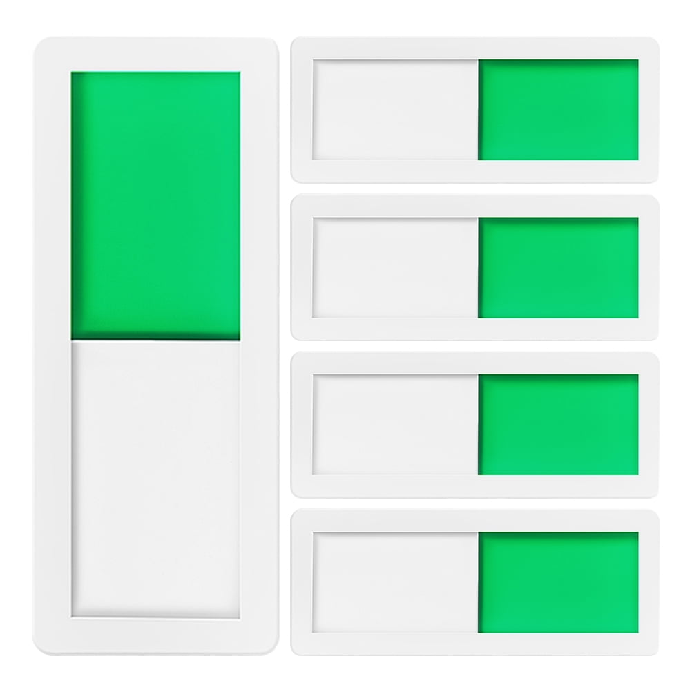 LARVPA 5pcs Office Restroom Conference Hotels Hospital Slider Door Sign ...