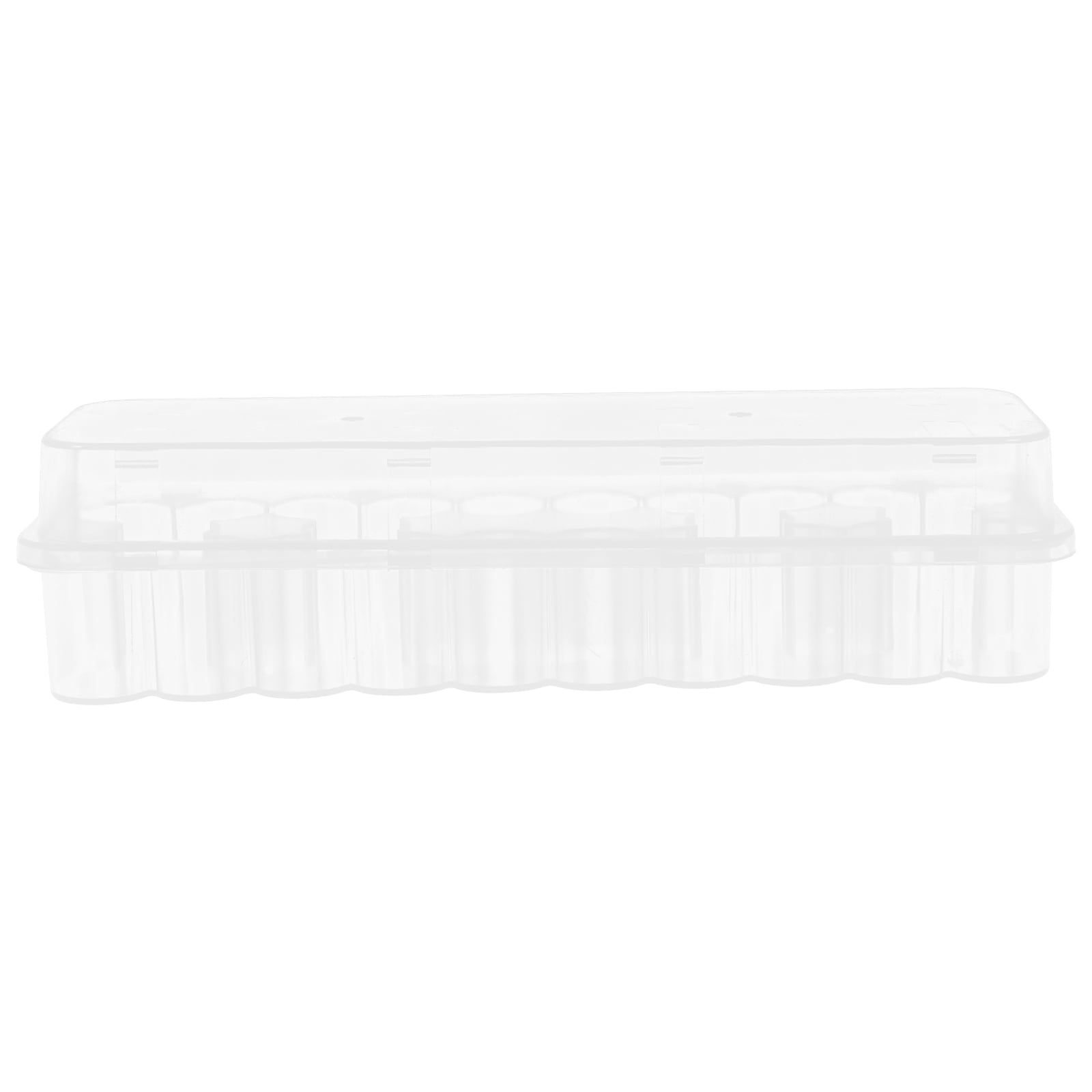 LARVPA Microtube Storage Box Tube Freezer Translucent Tube Box Vial ...