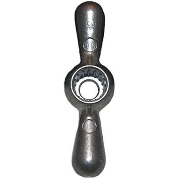 LASCO 01-5095 Metal Outside Faucet Hose Bibb Tee Handle, 16 Point ...