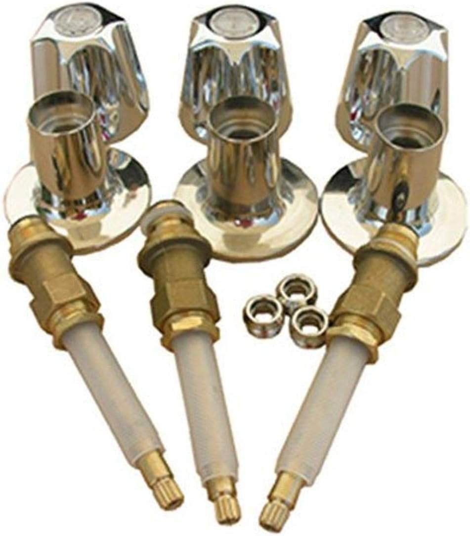 LASCO 01-9451 Three Valve Verve Shower Trim Set for Price Pfister Brand ...