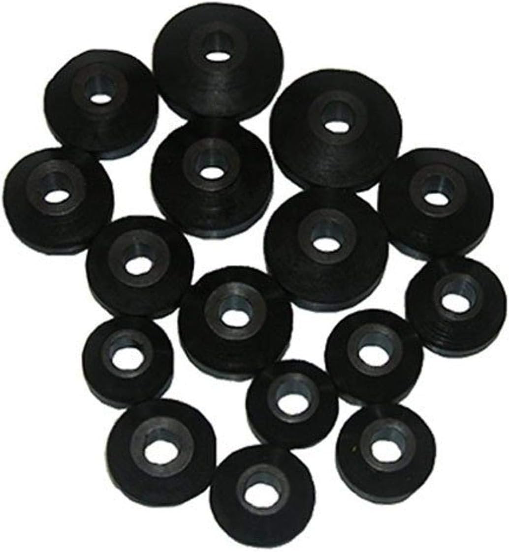 Lasco Fittings Beveled Faucet Washer Assortment - Assorted Pieces - 16 ...