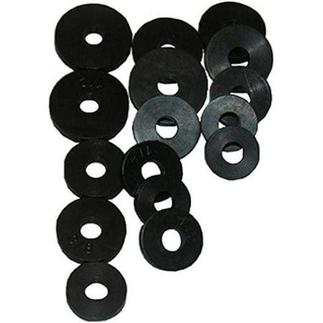 LASCO 02-1123 Flat, Small Assortment Faucet Washer - Walmart Business ...