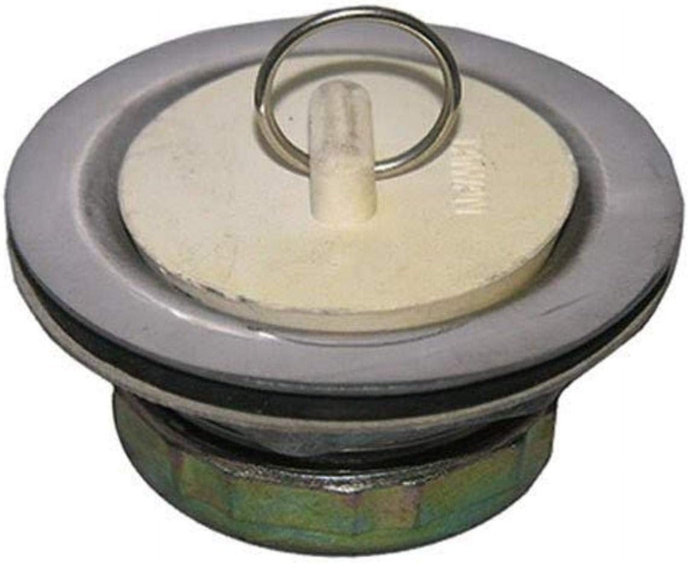 Lasco Fittings Laundry Tub Strainer With Stopper - Chrome, 2 In Opening ...