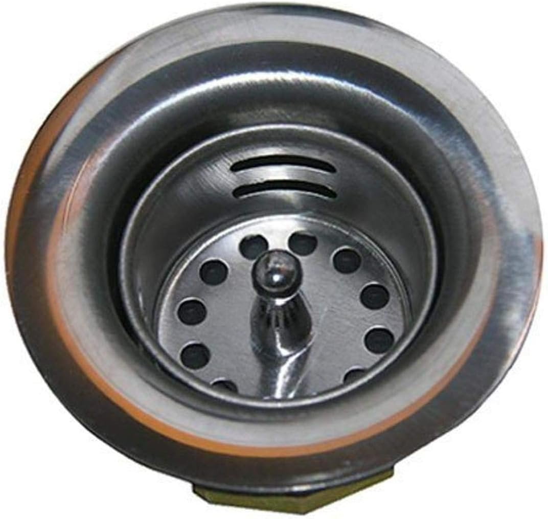 LASCO 03-1101 Chrome Plated Stainless Steel Junior Duo Strainer for 2 ...