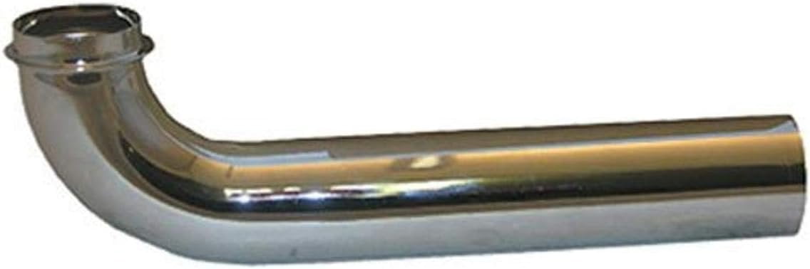 LASCO 03-3459 1-1/4-Inch Chrome Plated Brass 22 Gauge Wall Bend Tube ...