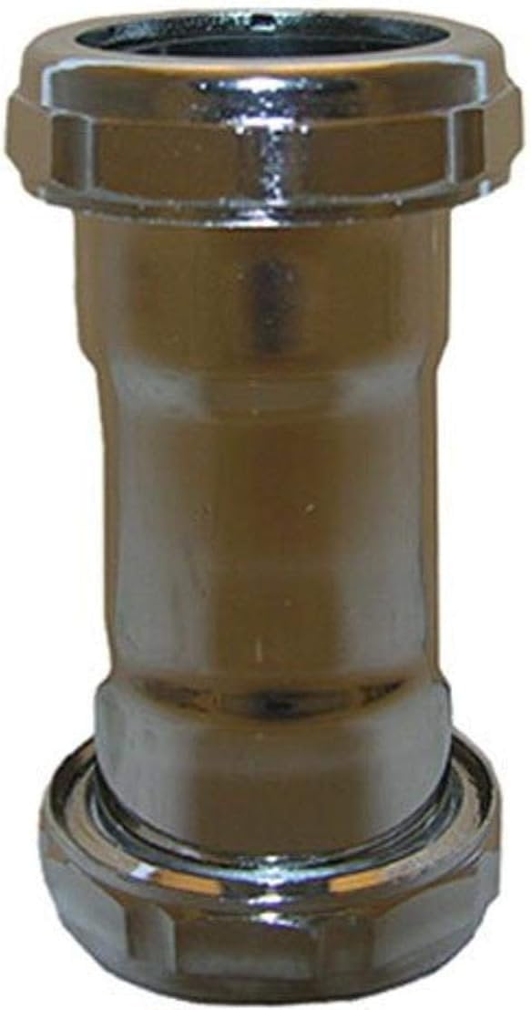 LASCO 03-3873 1-1/2-Inch Chrome Plated Brass Slip Joint Both Ends ...