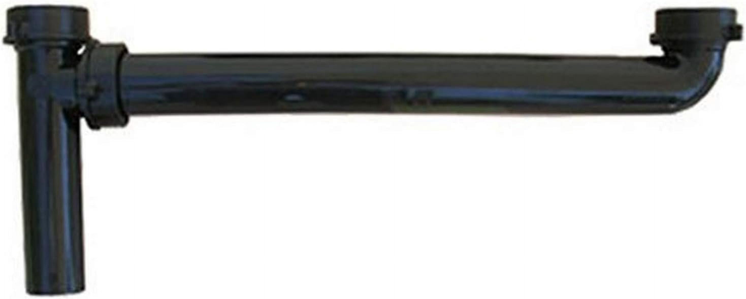 LASCO 03-4205 Black Plastic Tubular 1-1/2-Inch by 16-Inch End Outlet ...