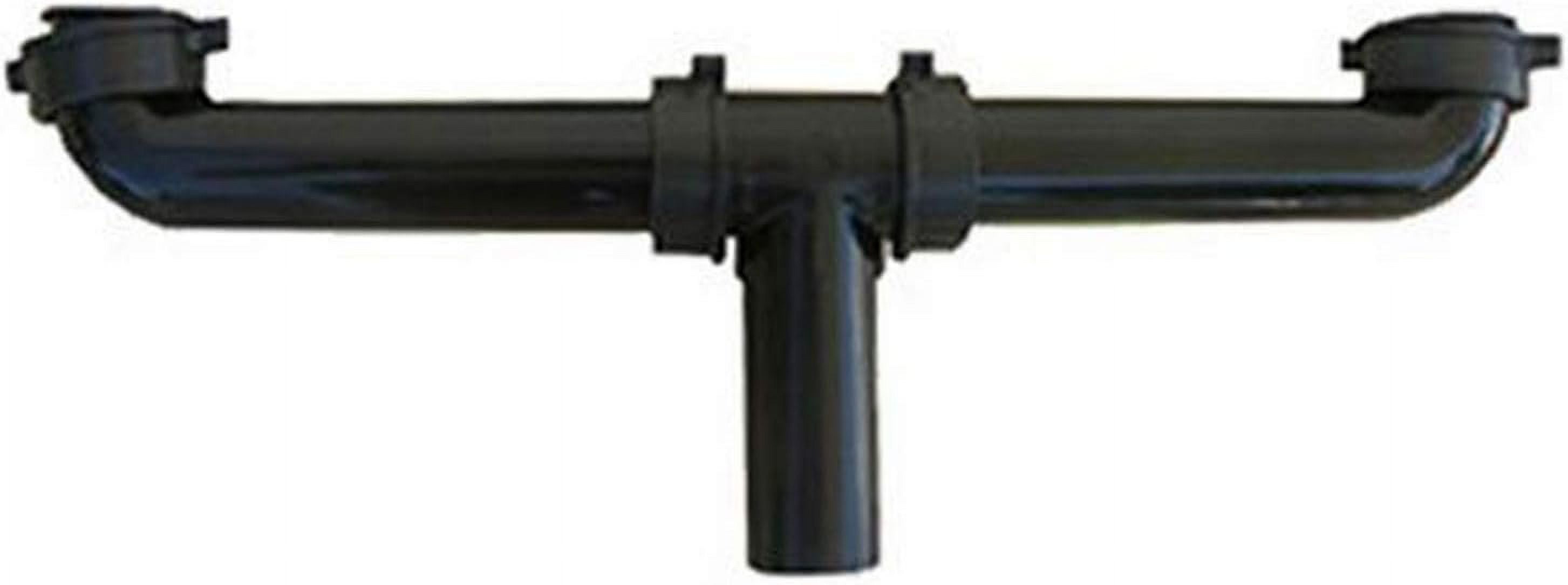 Lasco Fittings Black Plastic Tubular Disposal Drain Assembly - Slip ...