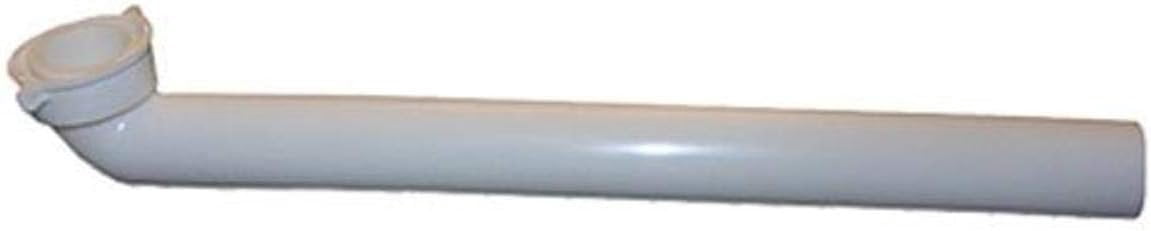 Lasco Fittings Waste Arm - White Plastic, Slip Joint, Includes Nut - 1 ...