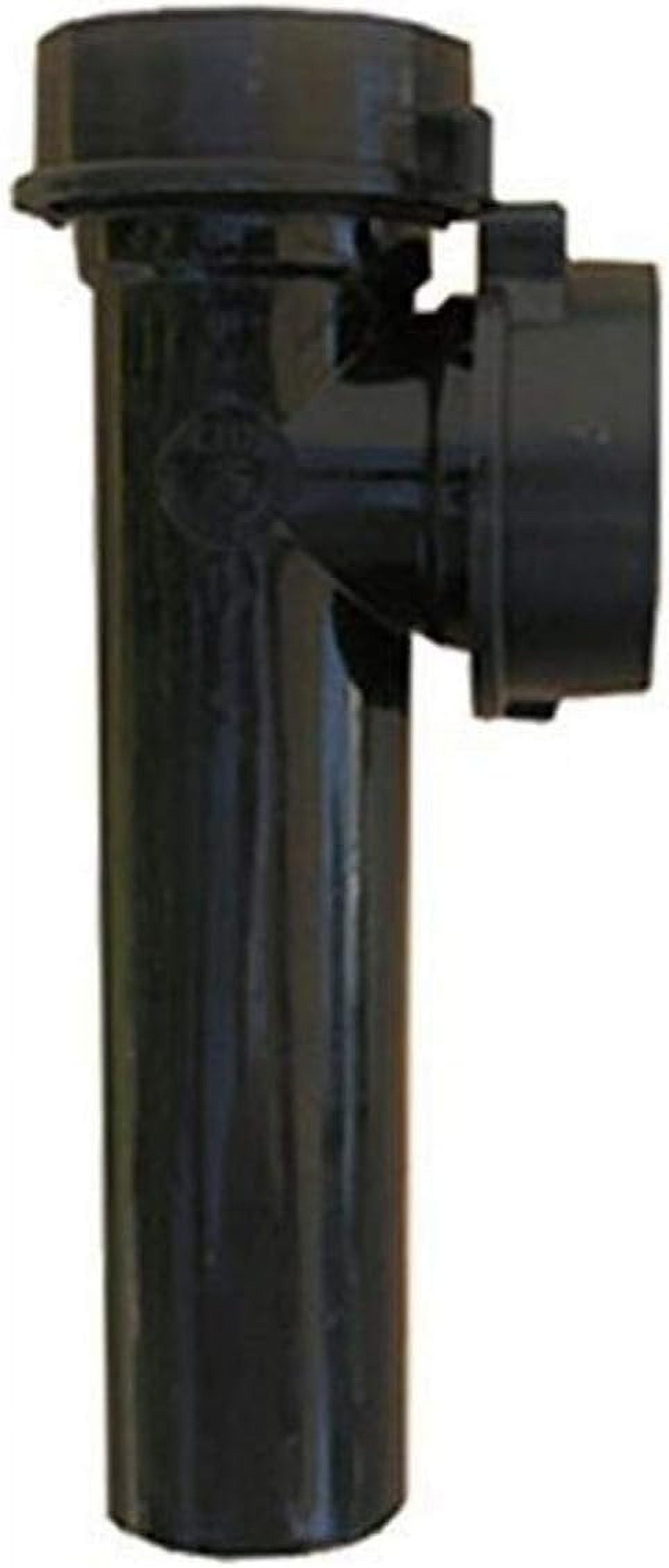 LASCO 03-4283 Black Plastic Tubular 1-1/2-Inch Slip Joint Baffle Tee ...