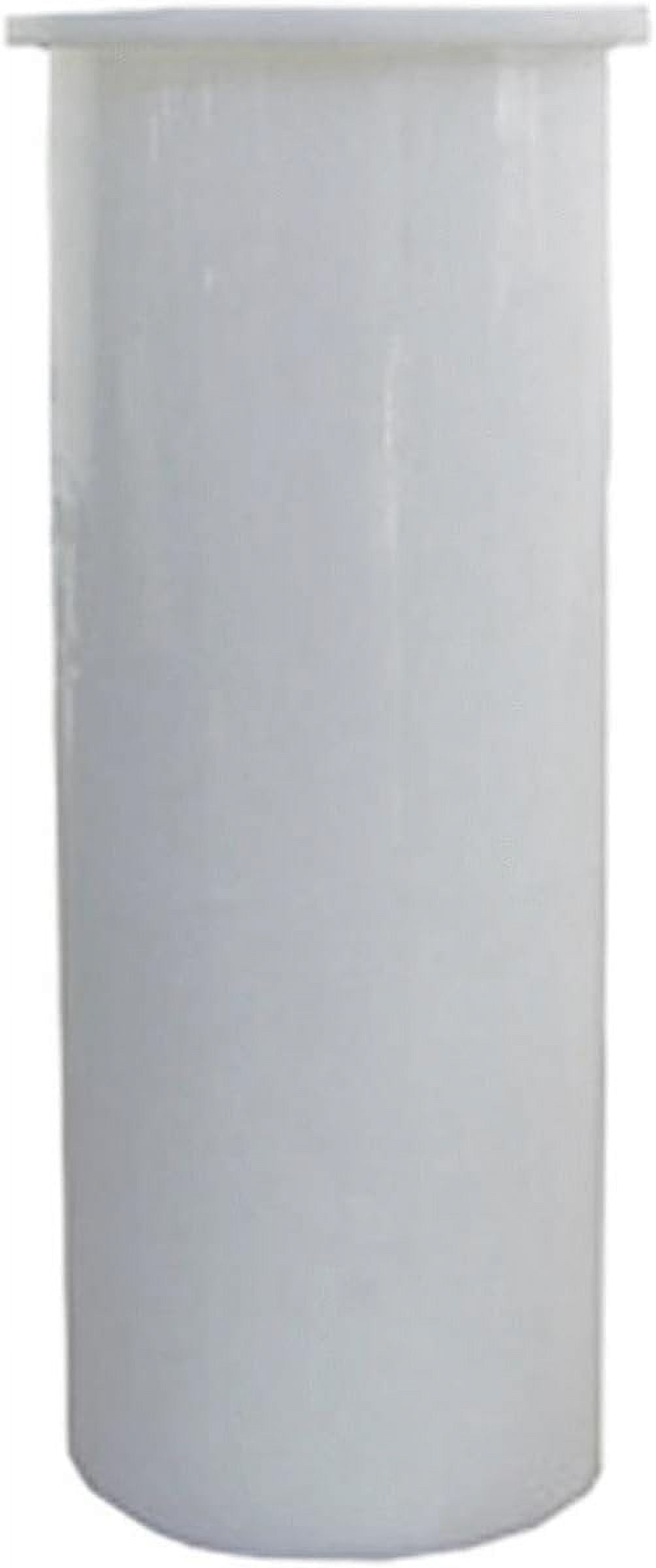 LASCO 03-4301 White Plastic Tubular 1-1/2-Inch by 4-Inch Flanged ...
