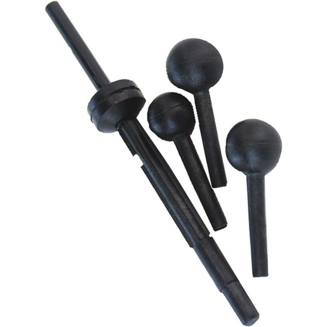 LASCO 03-4699 Universal Plastic Horizontal Ball Rod with Three Pivot ...