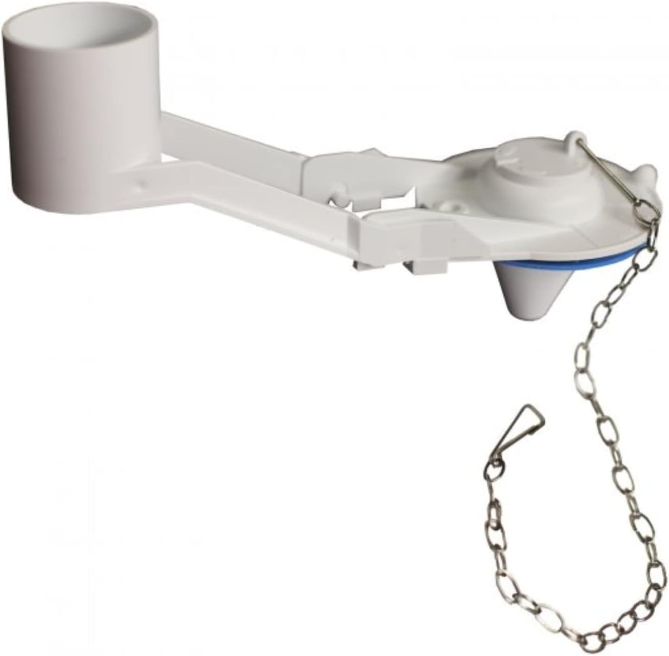 LASCO 04-1541 Coast Style Counter Balance Toilet Flapper with Stainless ...