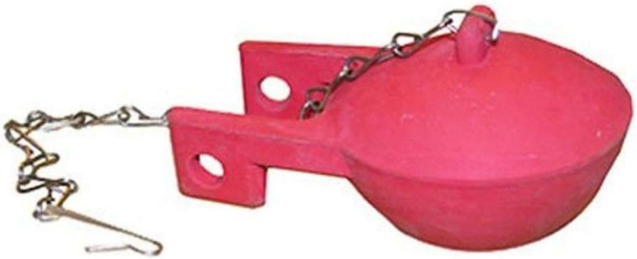 LASCO 04-1583 Replacement Toilet Flapper with Rounded Ball Shape, for ...