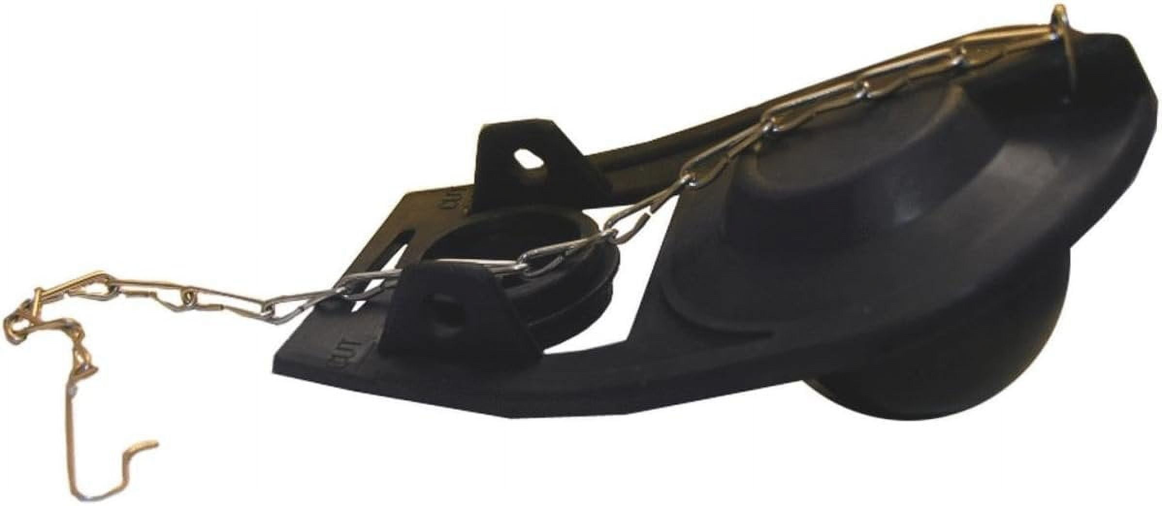 LASCO 04-1595 Vinyl Toilet Flapper with Chain, Fit All Replacement ...