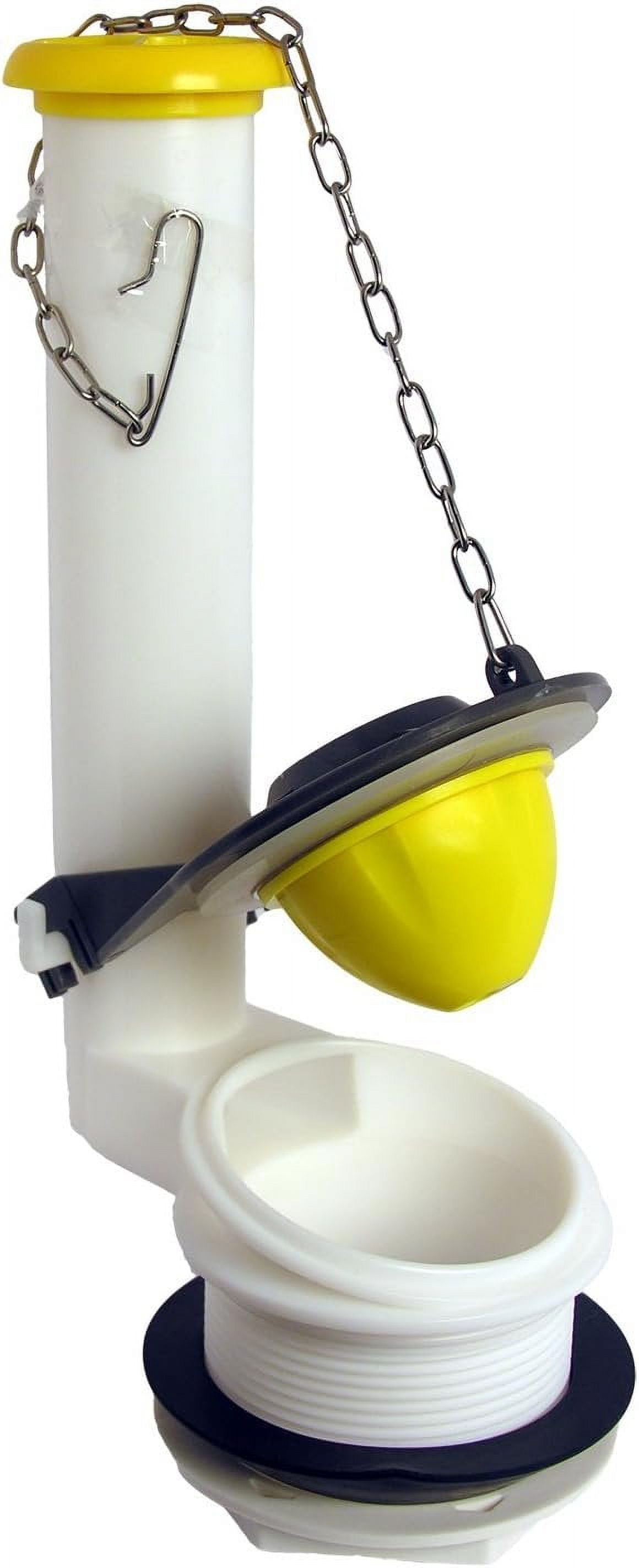 LASCO 04-2105 Adjustable Plastic Toilet Tank Flush Valve with Flapper ...