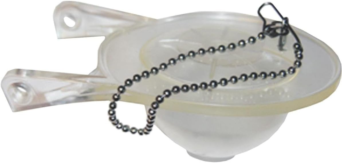 LASCO 04-2159 Replacement Toilet Flapper with Chain for 3-Inch Flush ...