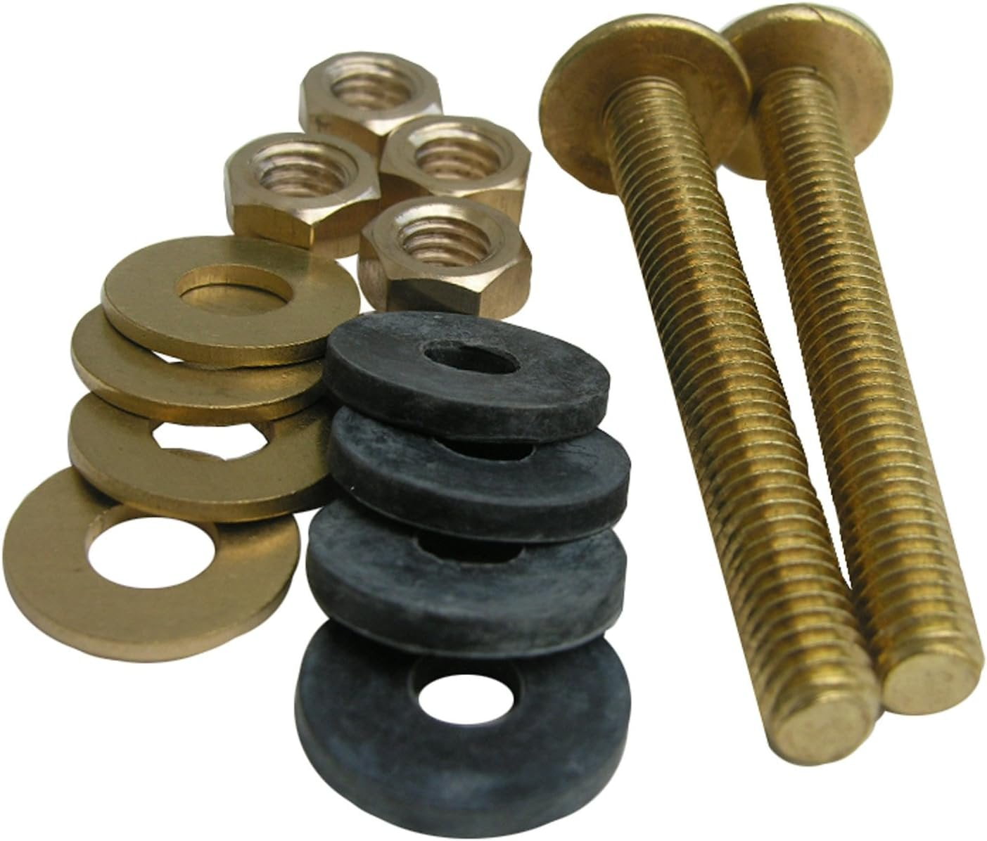 LASCO 04-3675 648398 Toilet Tank to Bowl Solid Heavy Duty Bolts with ...
