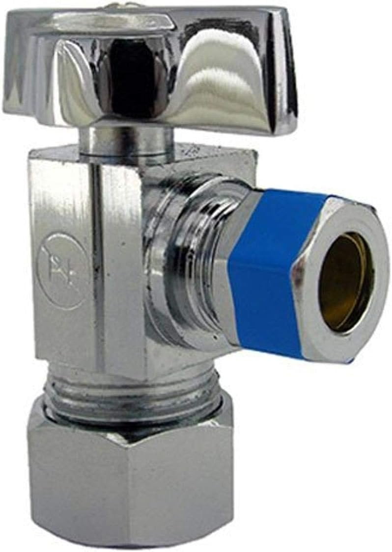 LASCO 06-9211 Angle Stop Quarter Turn Ball Valve, 5/8-Inch OD ...