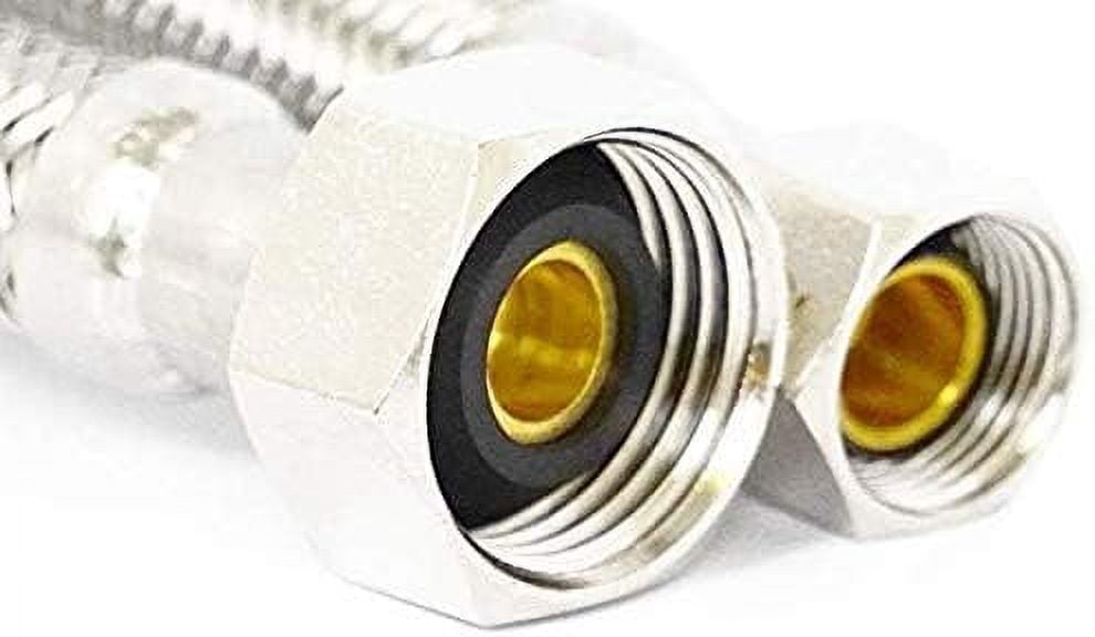 LASCO 10-0109 3/8-Inch Female Compression by 1/2-Inch Female Iron Pipe ...